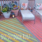 Indoor Outdoor Rugs Trends + 4 DIY Outdoor Rug Tutorials