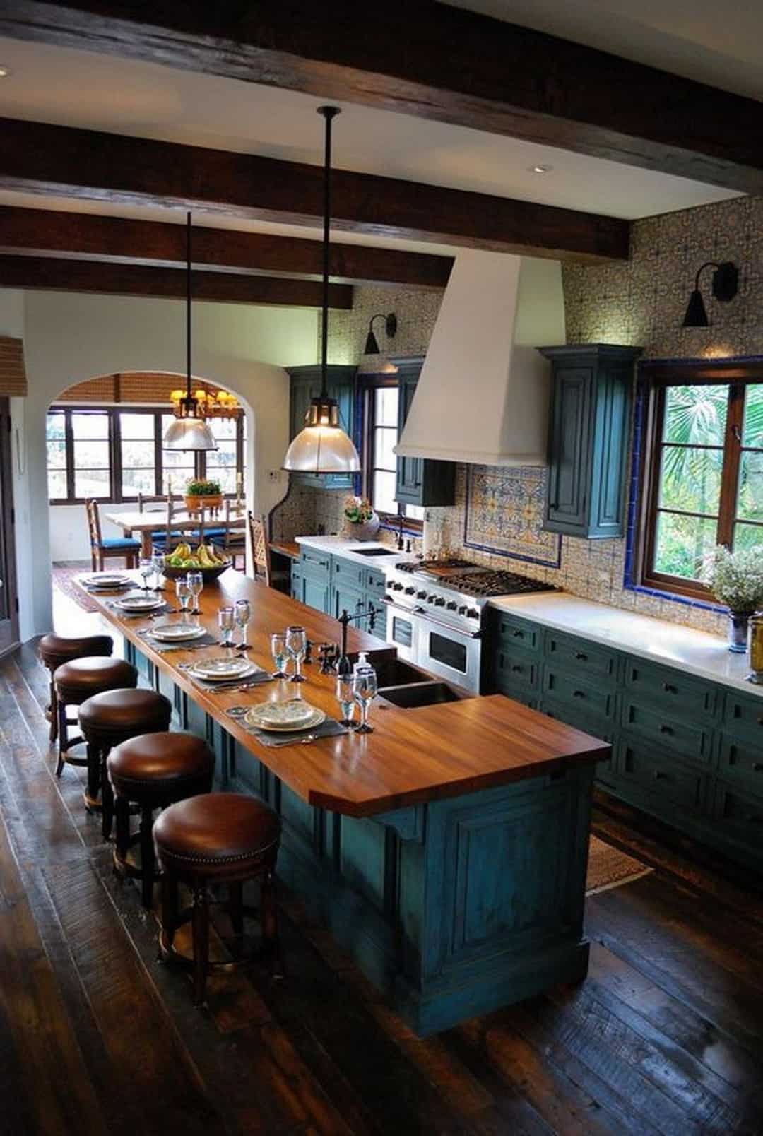 13 Beautiful Spanish Style Kitchen Ideas