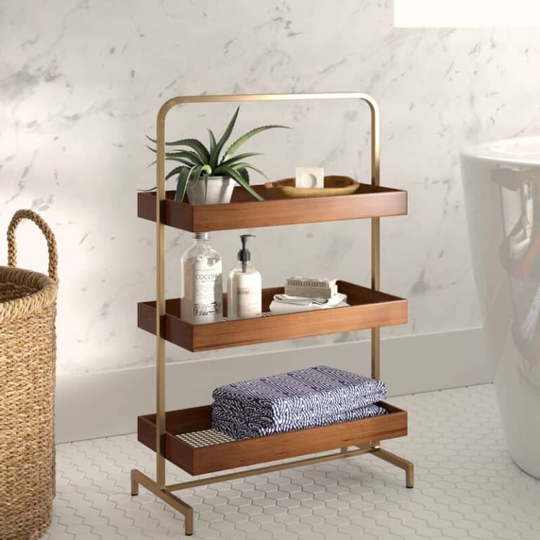 25 Bathroom Shelf Ideas to Keep Your Space Organized