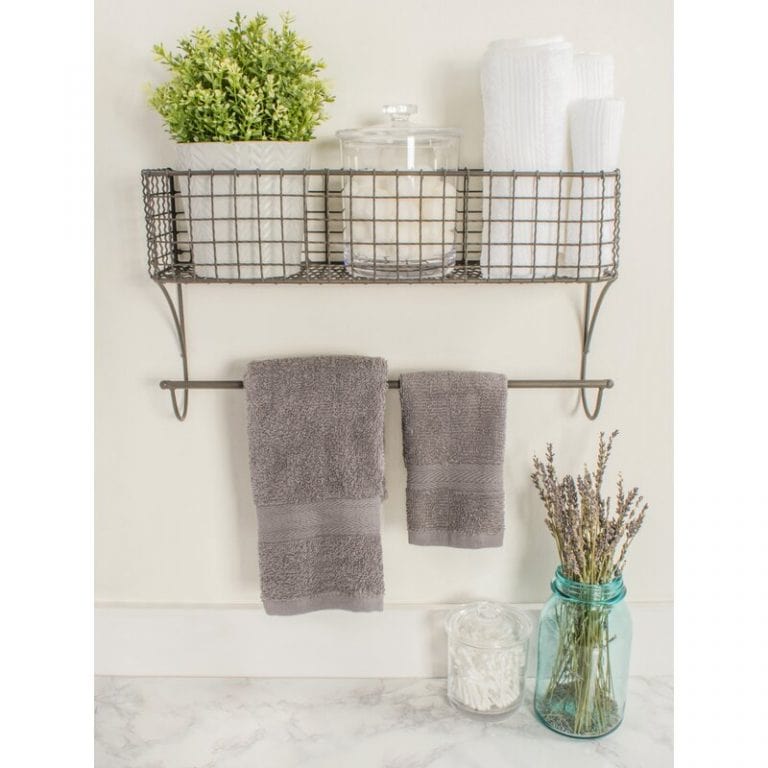 17 Bathroom Towel Bar Ideas – Transform a Simple Thing into a Beautiful ...