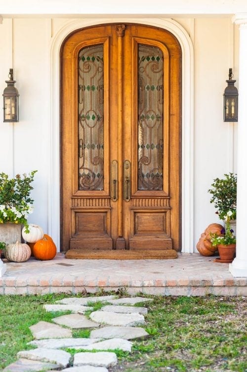 13 Front Door Window Covering Ideas