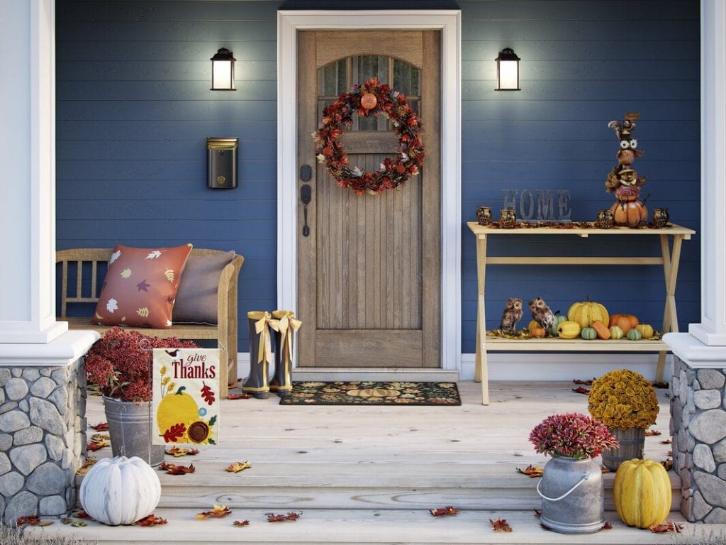 25 Creative Front Door Decor Ideas