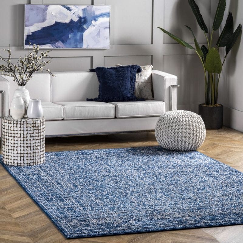 12 Best Navy Blue and White Rugs