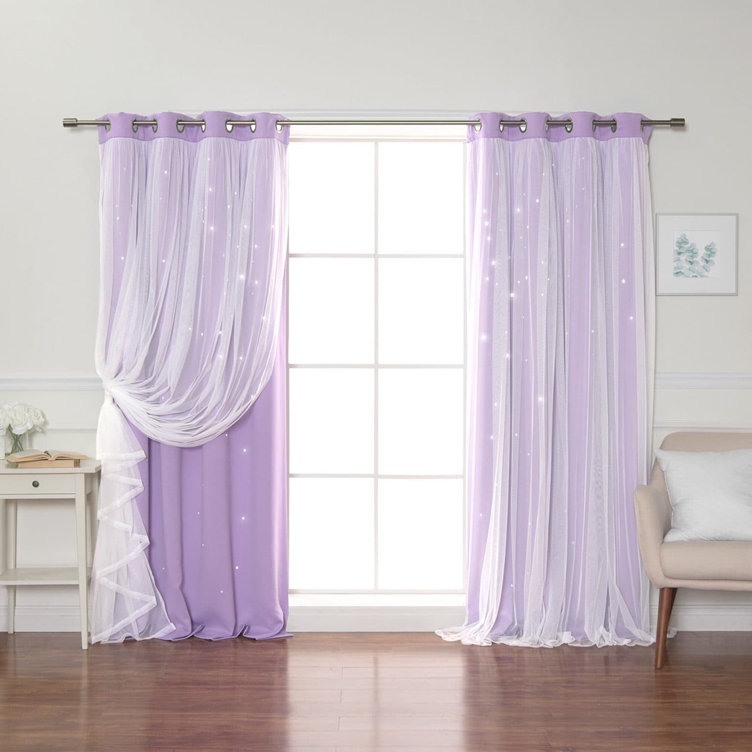 14 Purple Curtains Ideas for the Bedroom