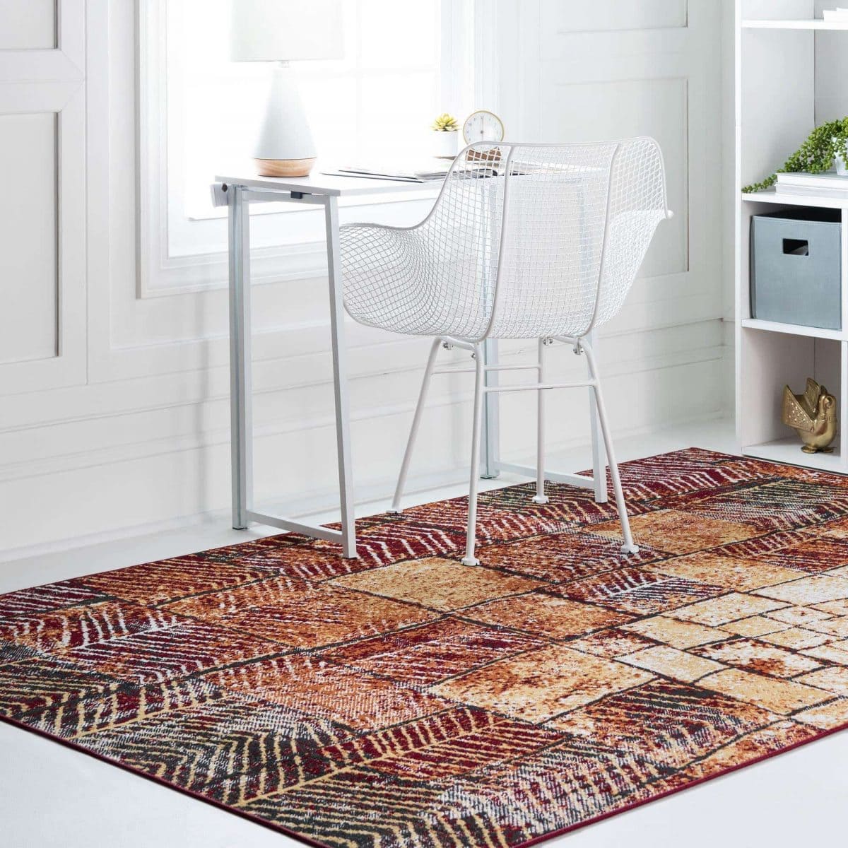 What Color Rug for White Tile Floor - 13 Ideas