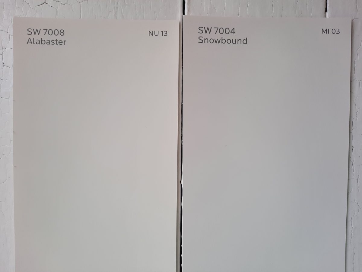 Sherwin Williams Snowbound Paint Color Review