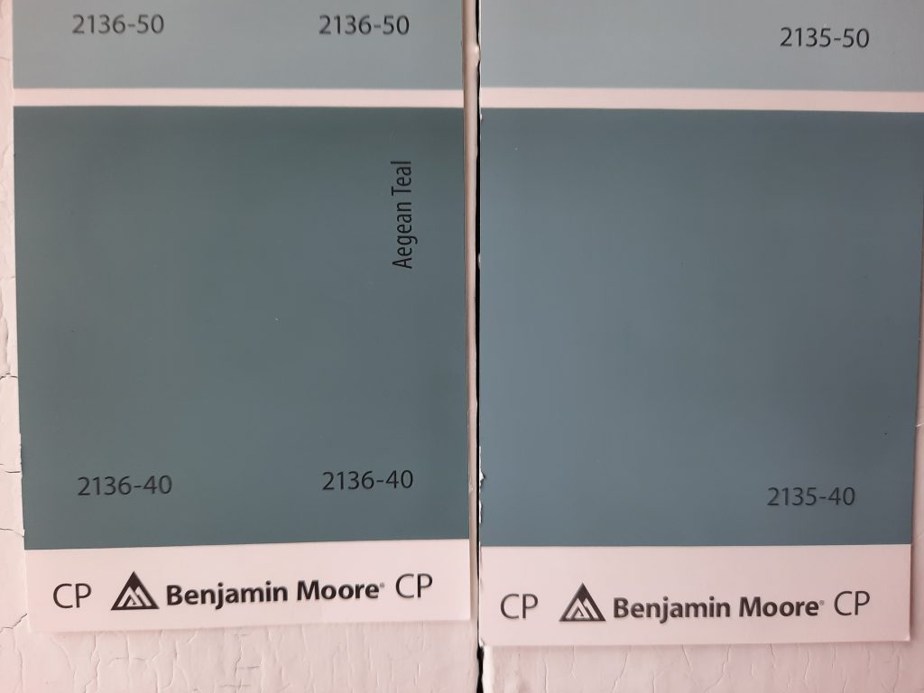 Benjamin Moore Aegean Teal Paint Color Review