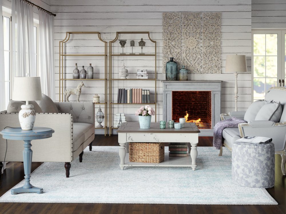 15 Farmhouse Fireplace Decor Ideas