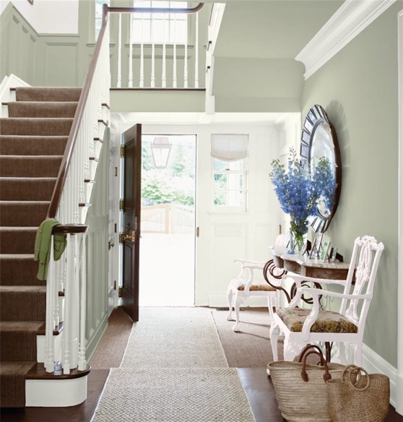 Benjamin Moore October Mist Paint Color Review