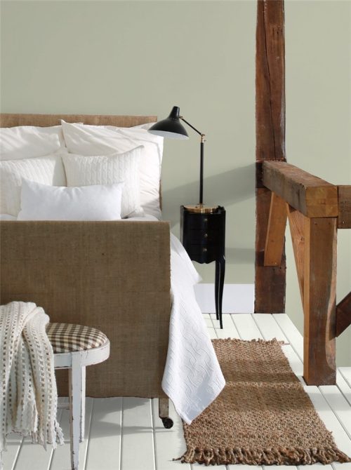 Benjamin Moore October Mist Paint Color Review