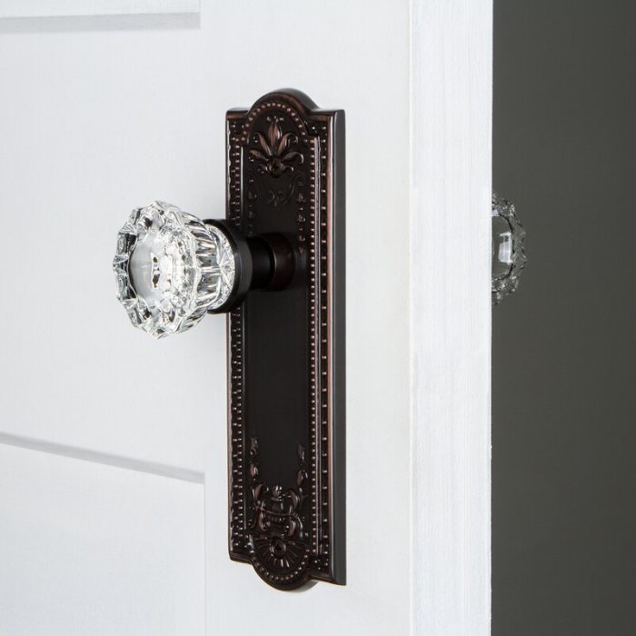 What Color Door Knobs Go with White Doors?