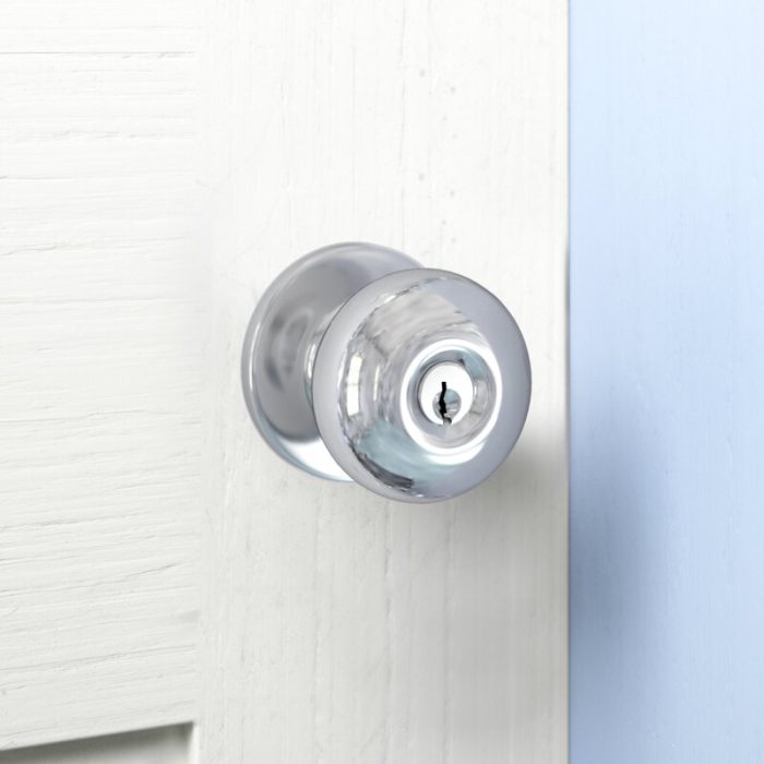 What Color Door Knobs Go with White Doors?