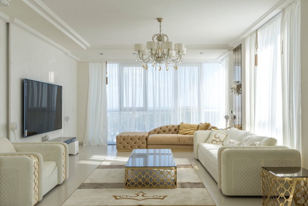 How to Layer Curtains with Sheers in the Living Room