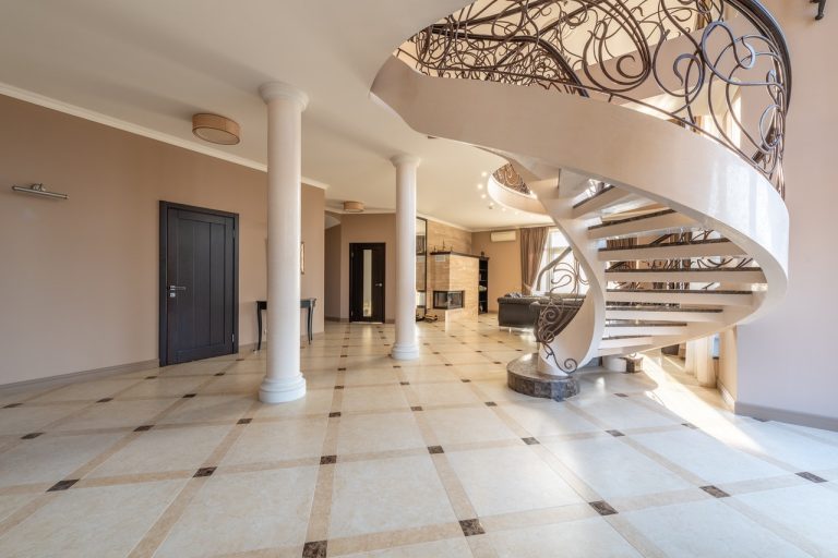 How to Decorate a Column in the Middle of the Room