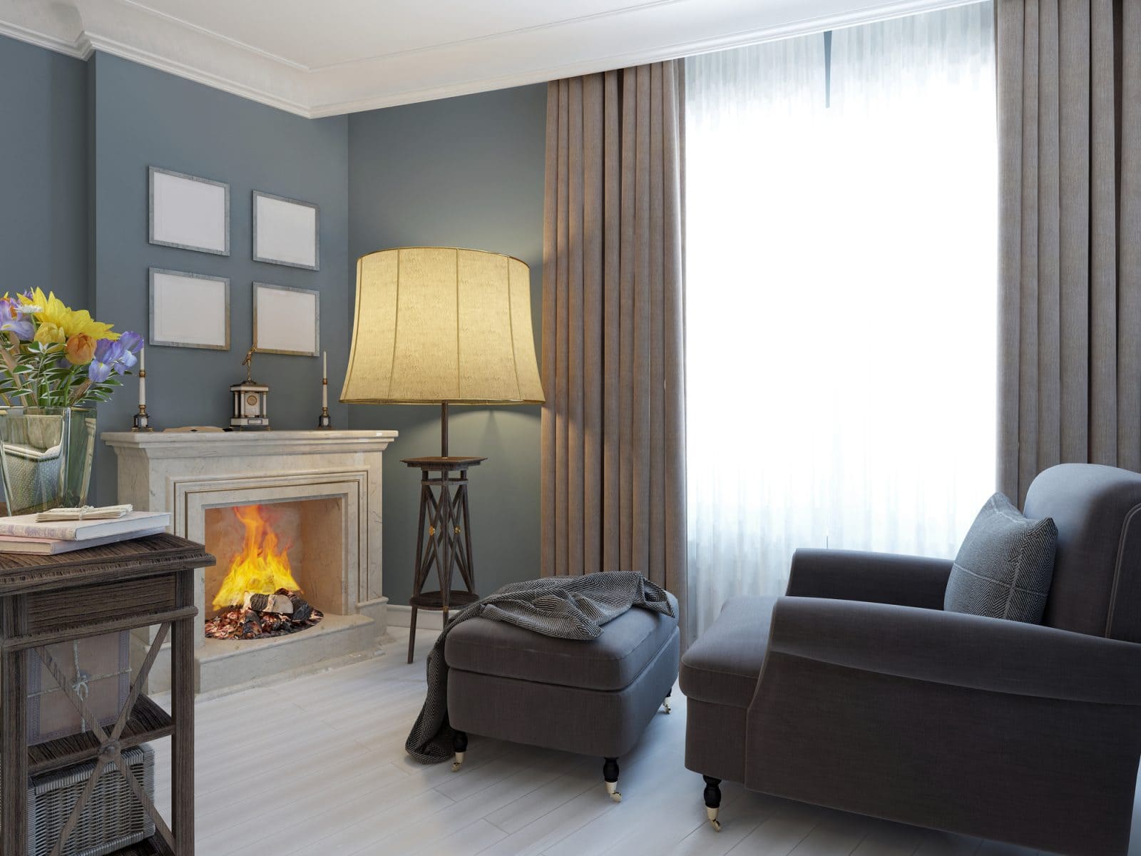 Where to Put an Ottoman in the Living Room